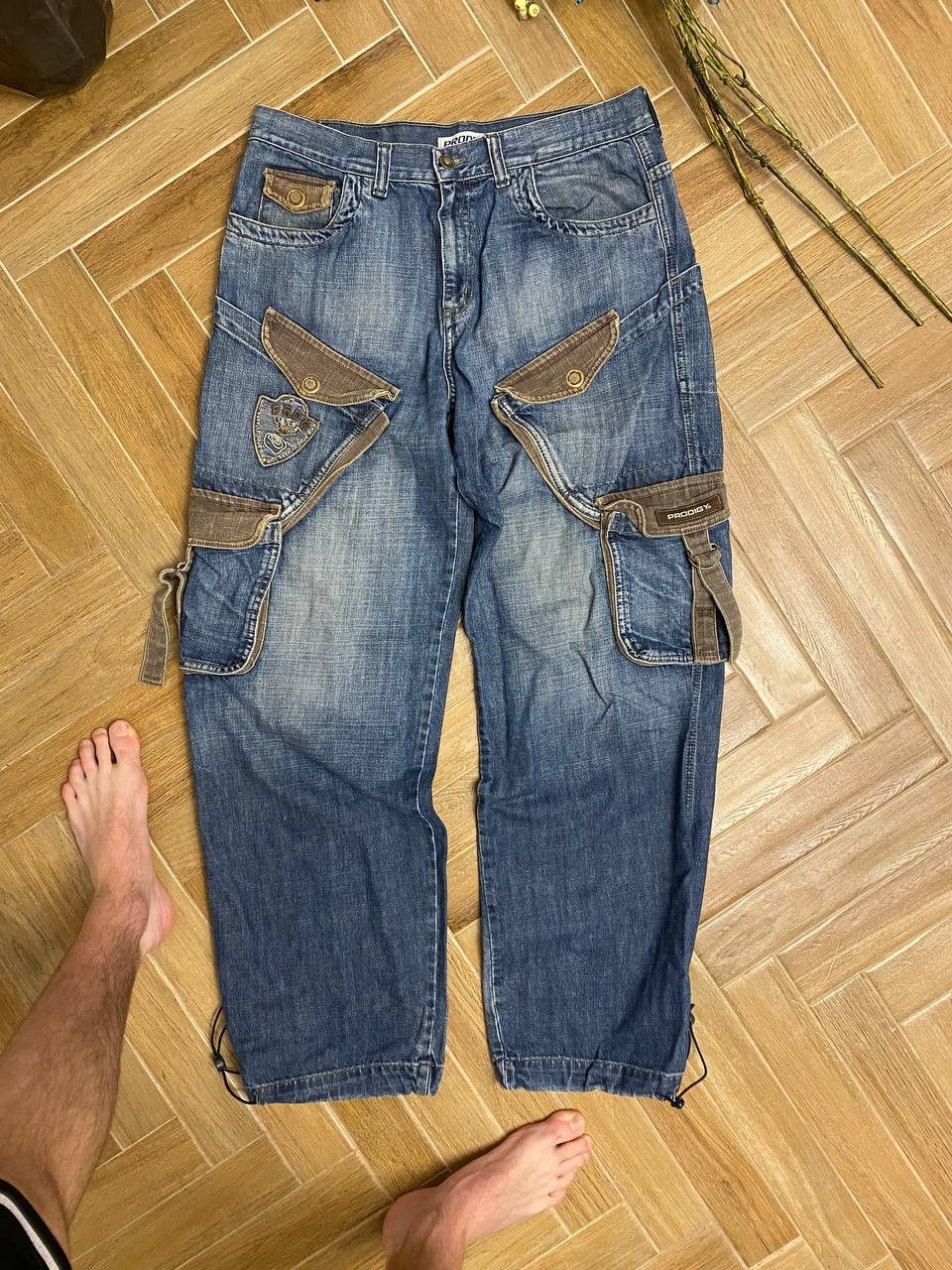 Vintage Vintage Cargo Jeans Prodigy 90s Avant Garde Multipocket | Grailed