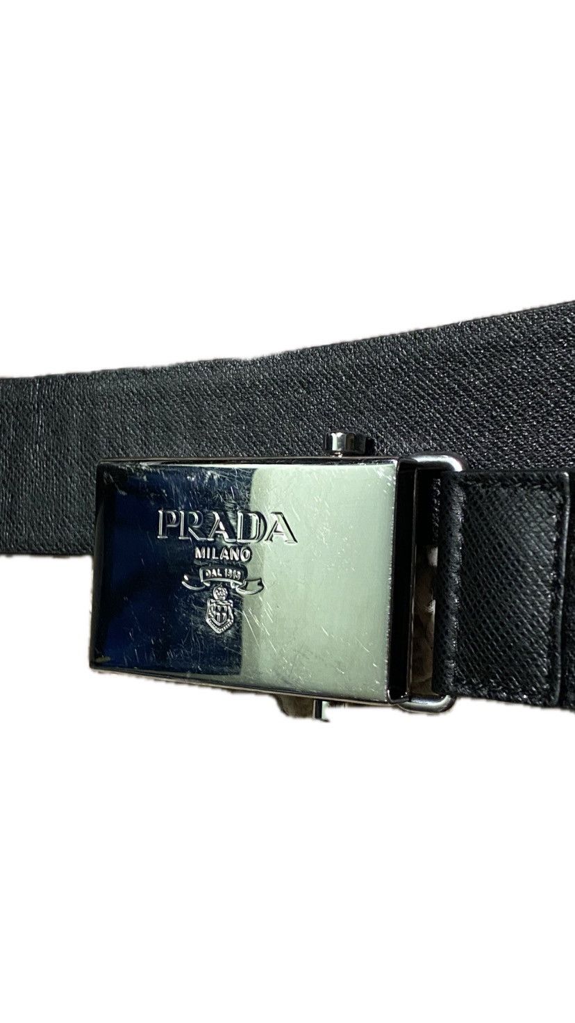 Prada Black Prada Belt | Grailed