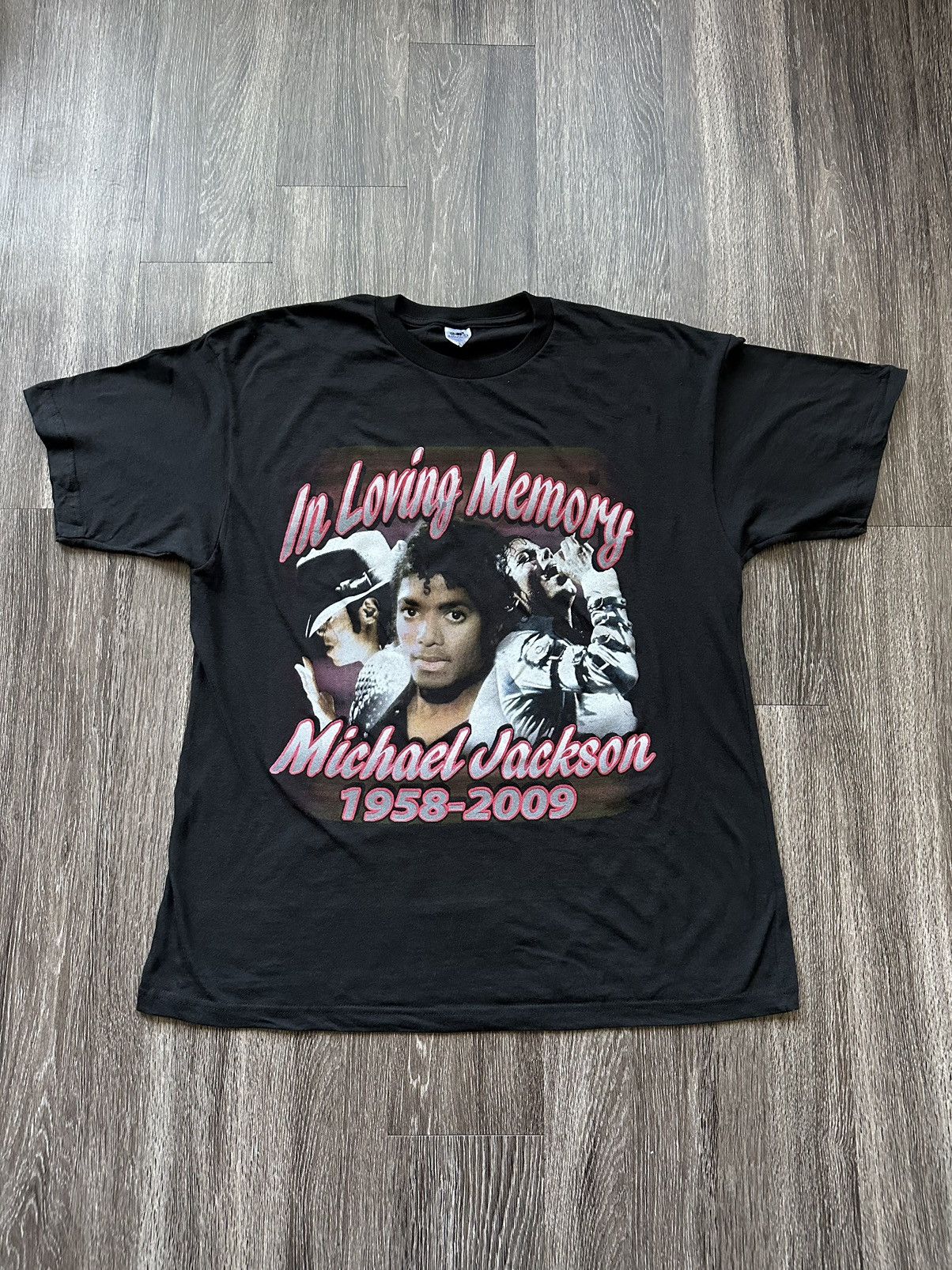 Vintage Micheal Jackson Memorial In Loving Memory Hip Hop Rap Tee | Grailed
