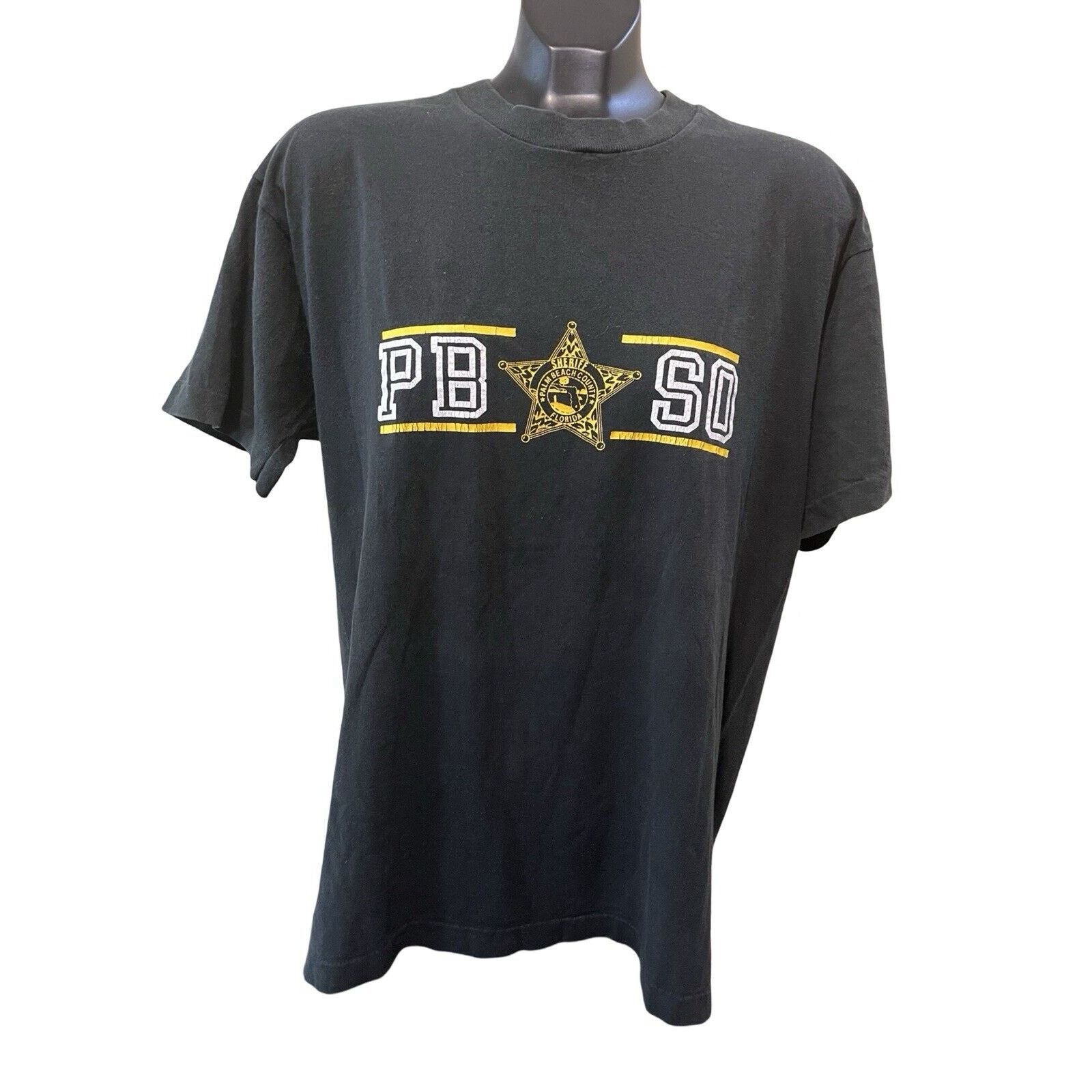 Fruit Of The Loom VTG Palm Beach County Sheriff’s Office (PBSO) Tee ...