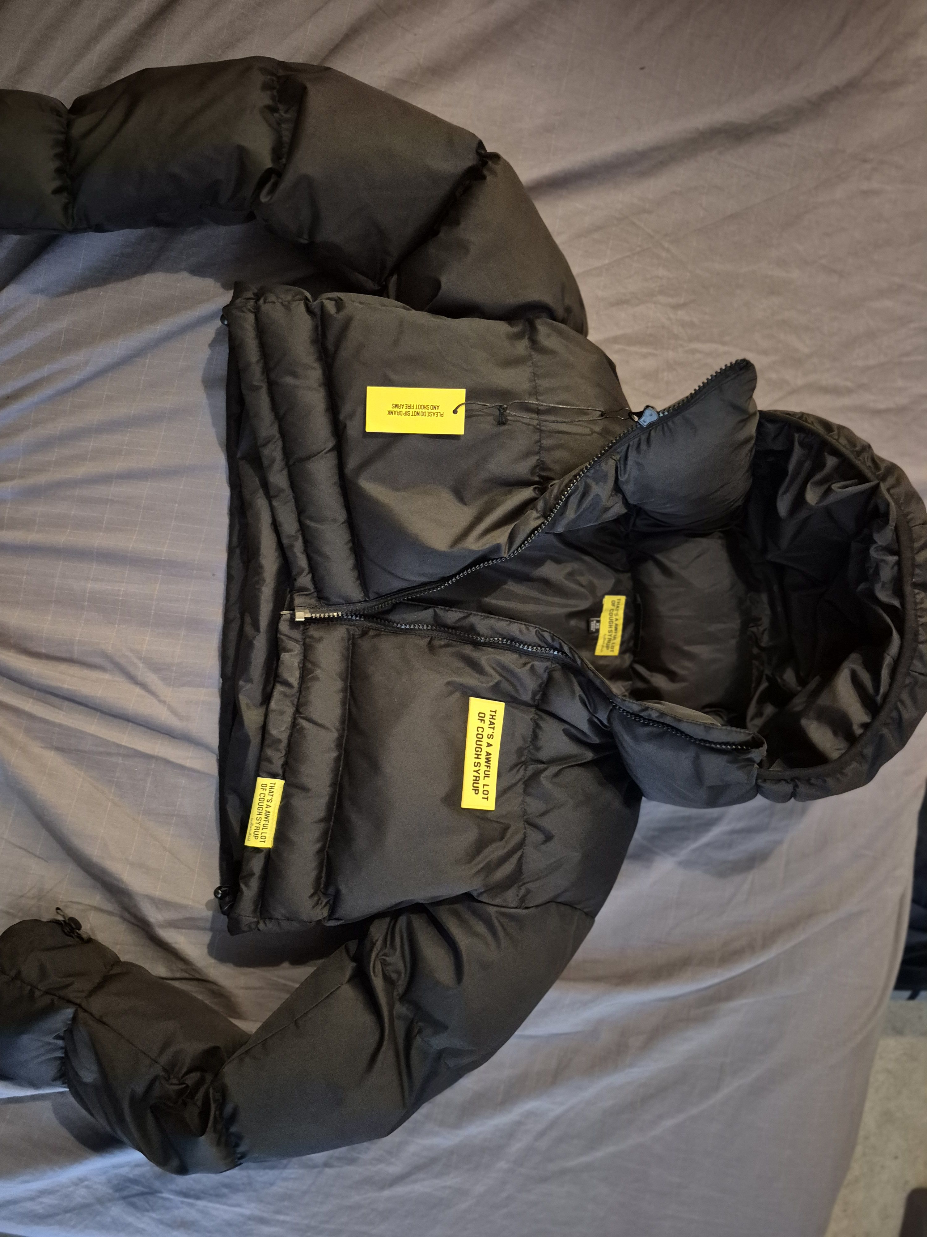 Other AWFUL LOT OF COUGH SYRUP WOMANS CROP PUFFER | Grailed