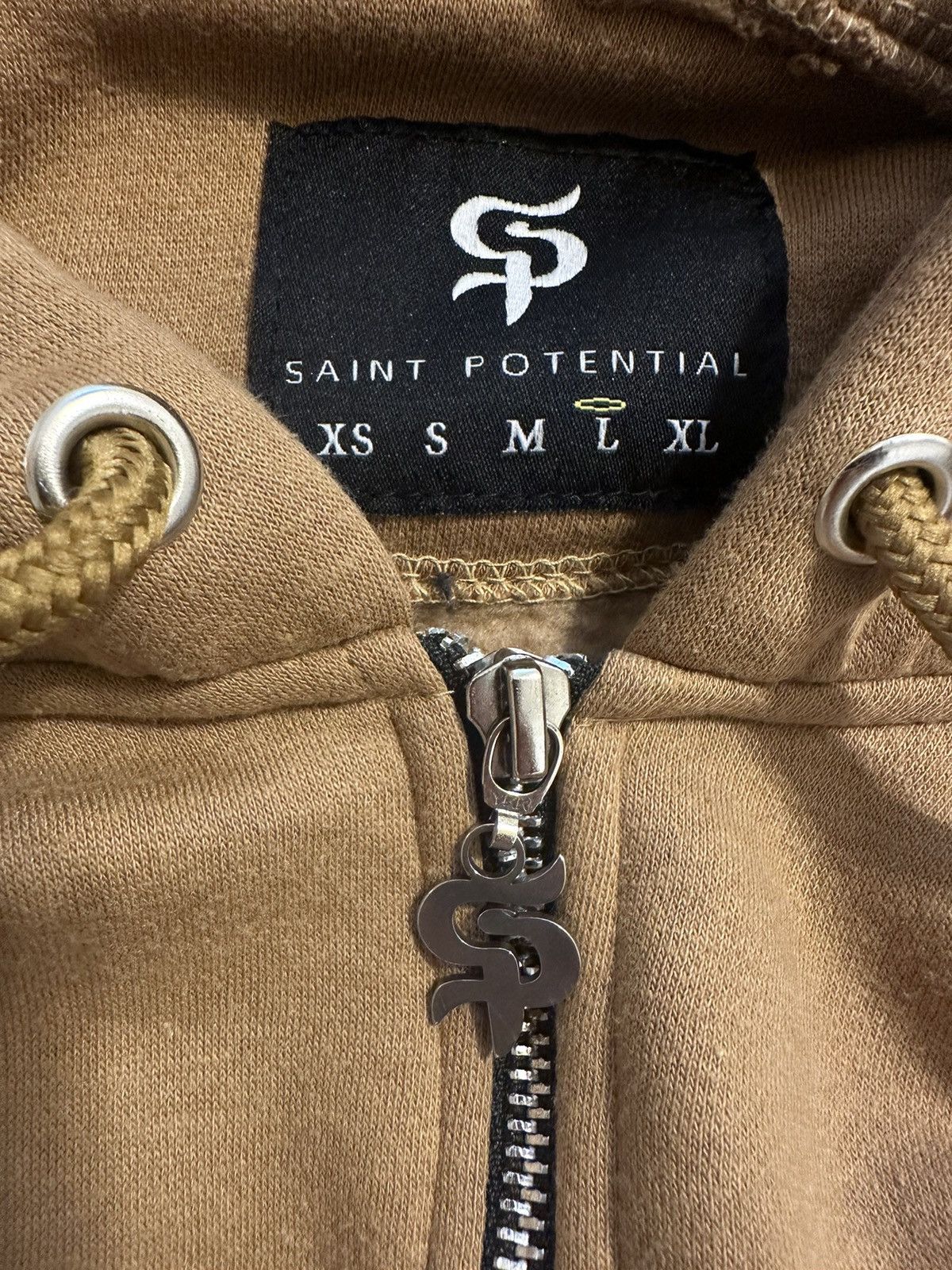 Streetwear Saint Potential Zip Up Hoodie - Large | Grailed