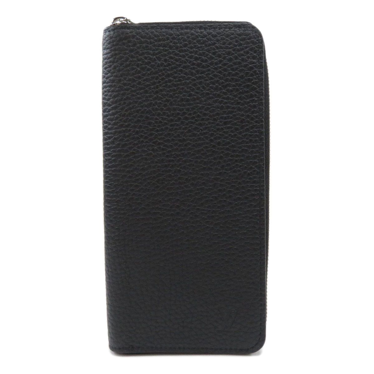 Louis Vuitton Louis Vuitton Zippy Vertical Taurillon Long Wallet Black ...
