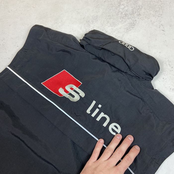 Vintage 00s RARE VINTAGE Audi S Line Racing Nylon Track Vest RS | Grailed