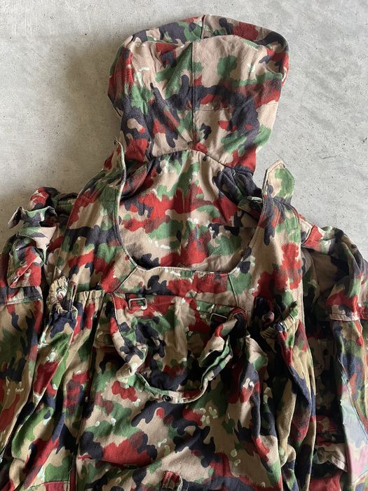 Vintage vintage 1970s swiss army M70 alpenflage jacket | Grailed