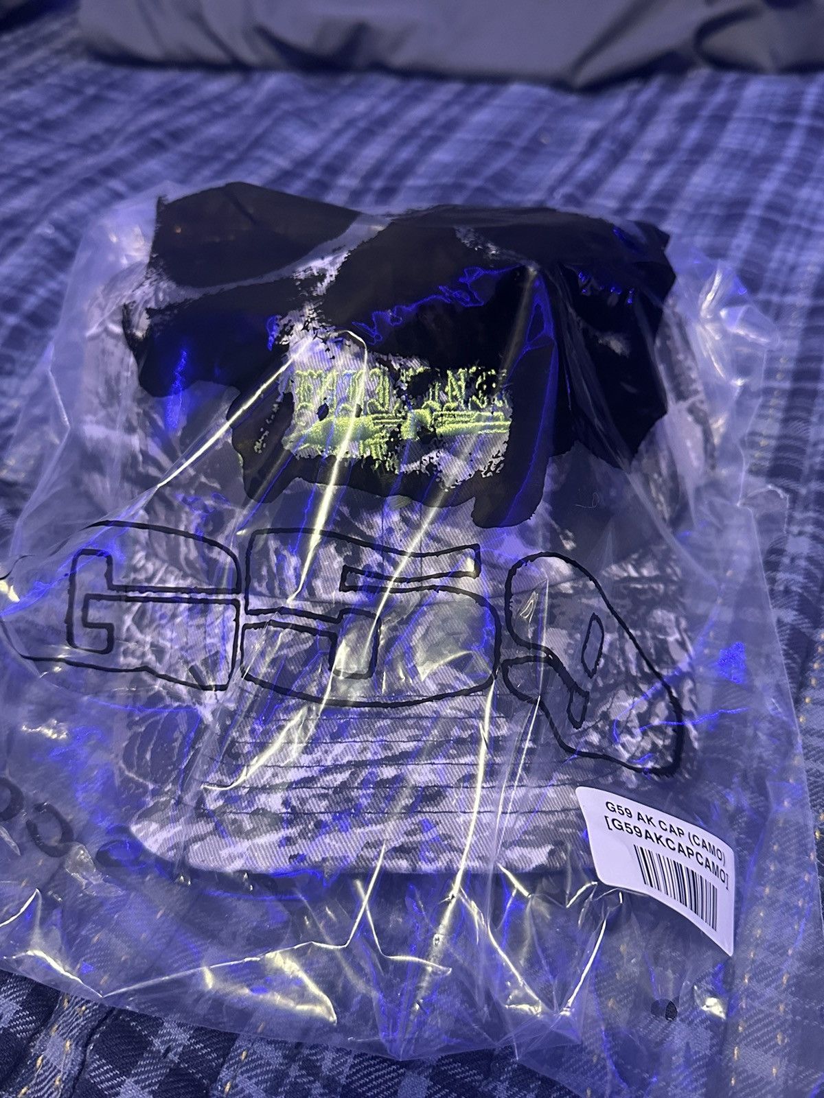 G59 Records G59 AK LOGO G59 GREYFIVENINE CAMO HAT FROM THE RAVOR V DROP ...