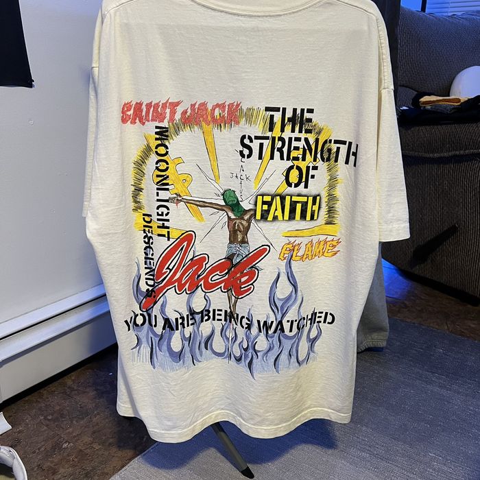 Travis Scott Saint Michael x Travis Scott Utopia Tee 3A | Grailed