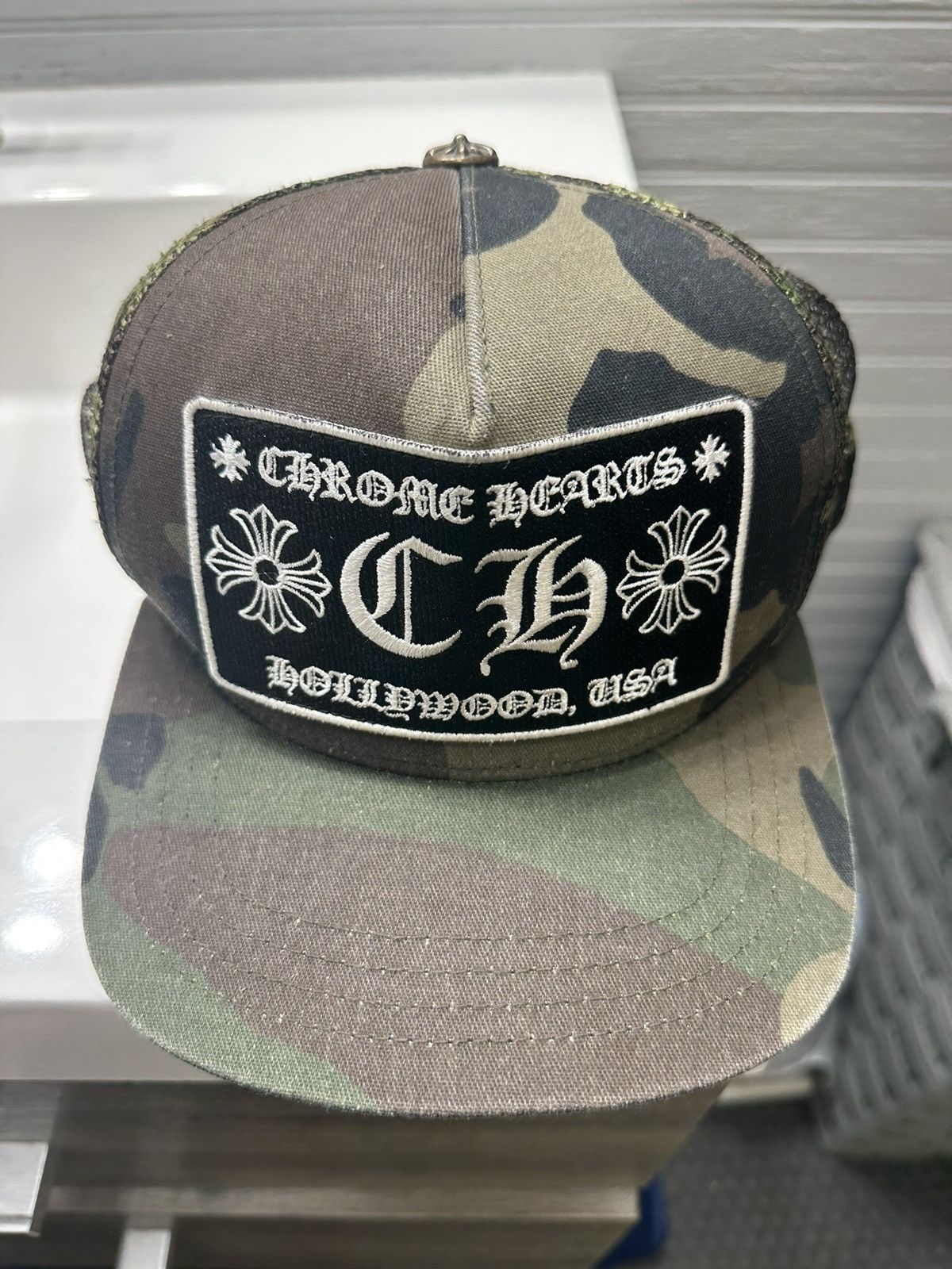 Chrome Hearts Chrome heart hat | Grailed
