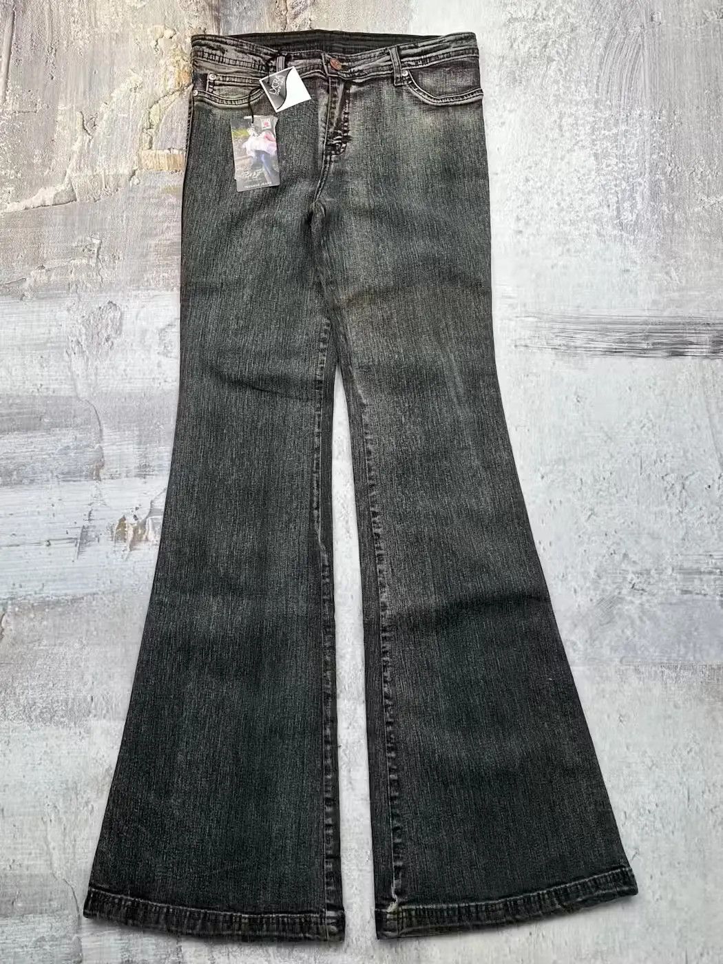 Avant Garde × Japanese Brand × Streetwear Vintage Faded Super Flare ...