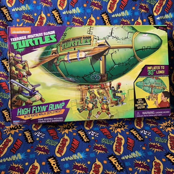 Toys Mccoy Teenage Mutant Ninja Turtles High Flyin Blimp Playmates ...