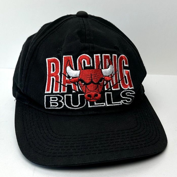 NBA Vtg Chicago Raging Bulls Signature Snapback Hat 90s NBA Michael ...