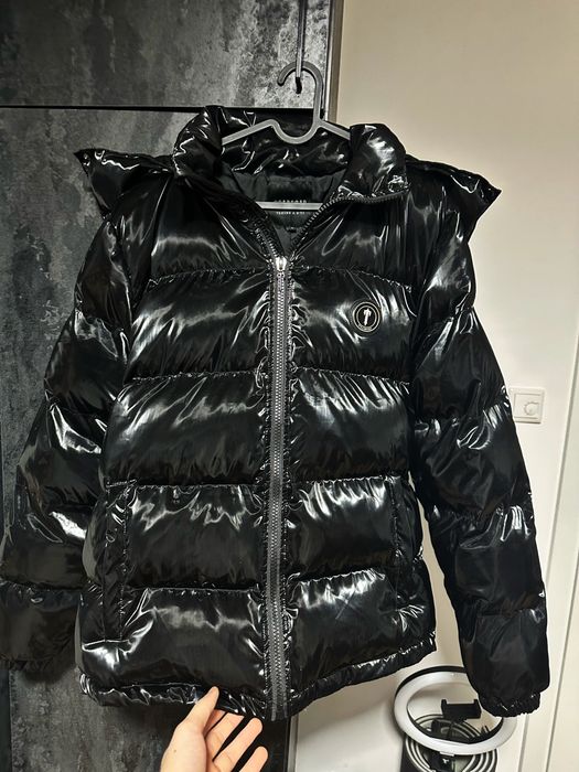 Trapstar London Trapstar Irongate Detachable Hooded Shiny Puffer Jacket ...