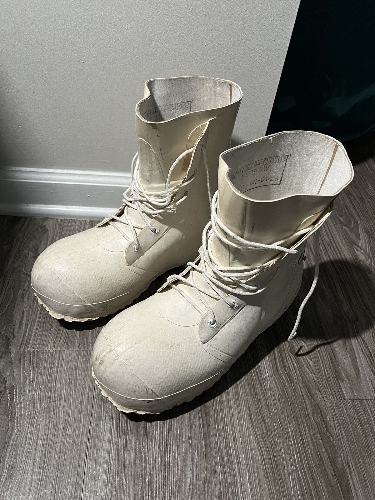 Raf Simons U S Army RAF Simons esque Military Mickey Mouse Bunny Boots ...