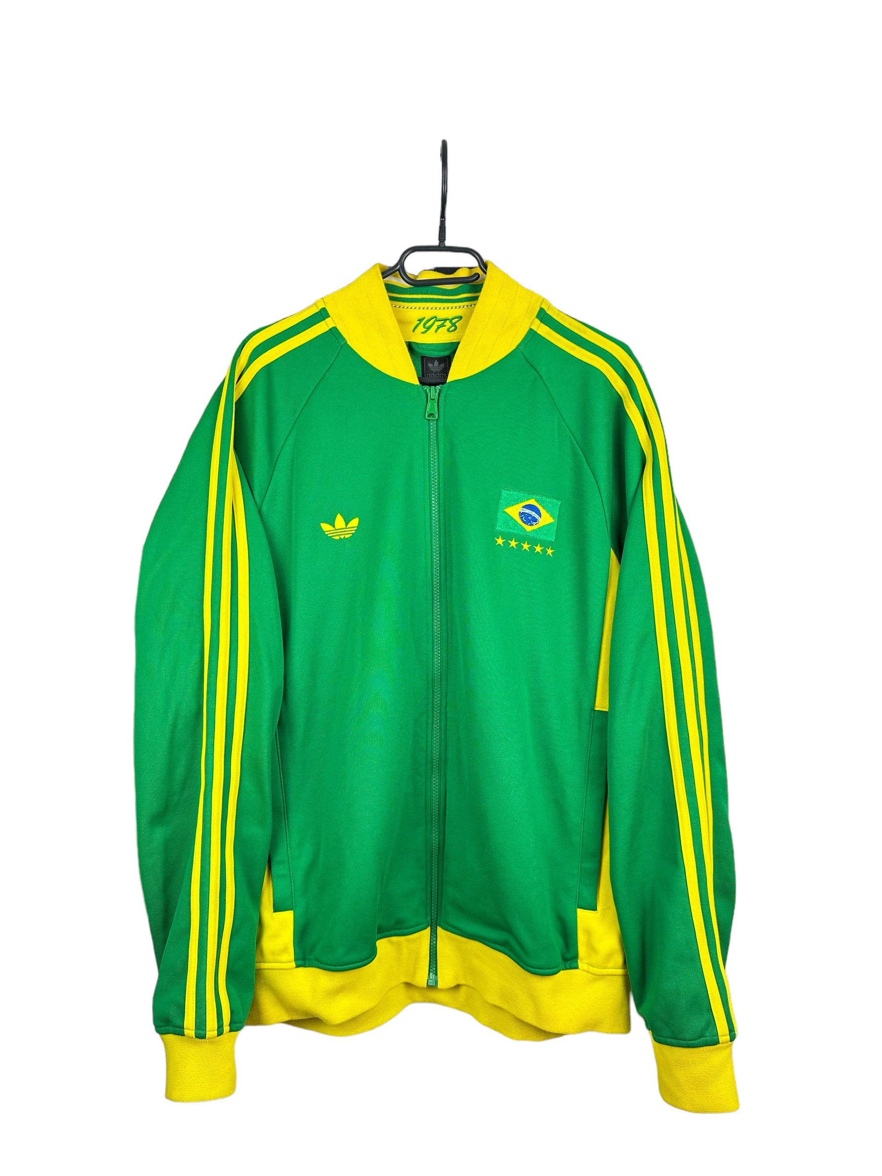 Adidas × Rare × Vintage Adidas Brazil World Cup Track Top Jacket ...