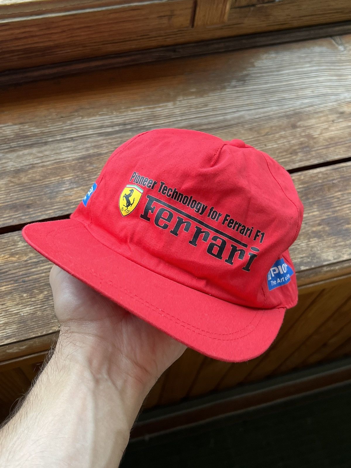 Ferrari × Hat × Vintage Ferrari Vintage Hat Racing Hype Rare Logo ...