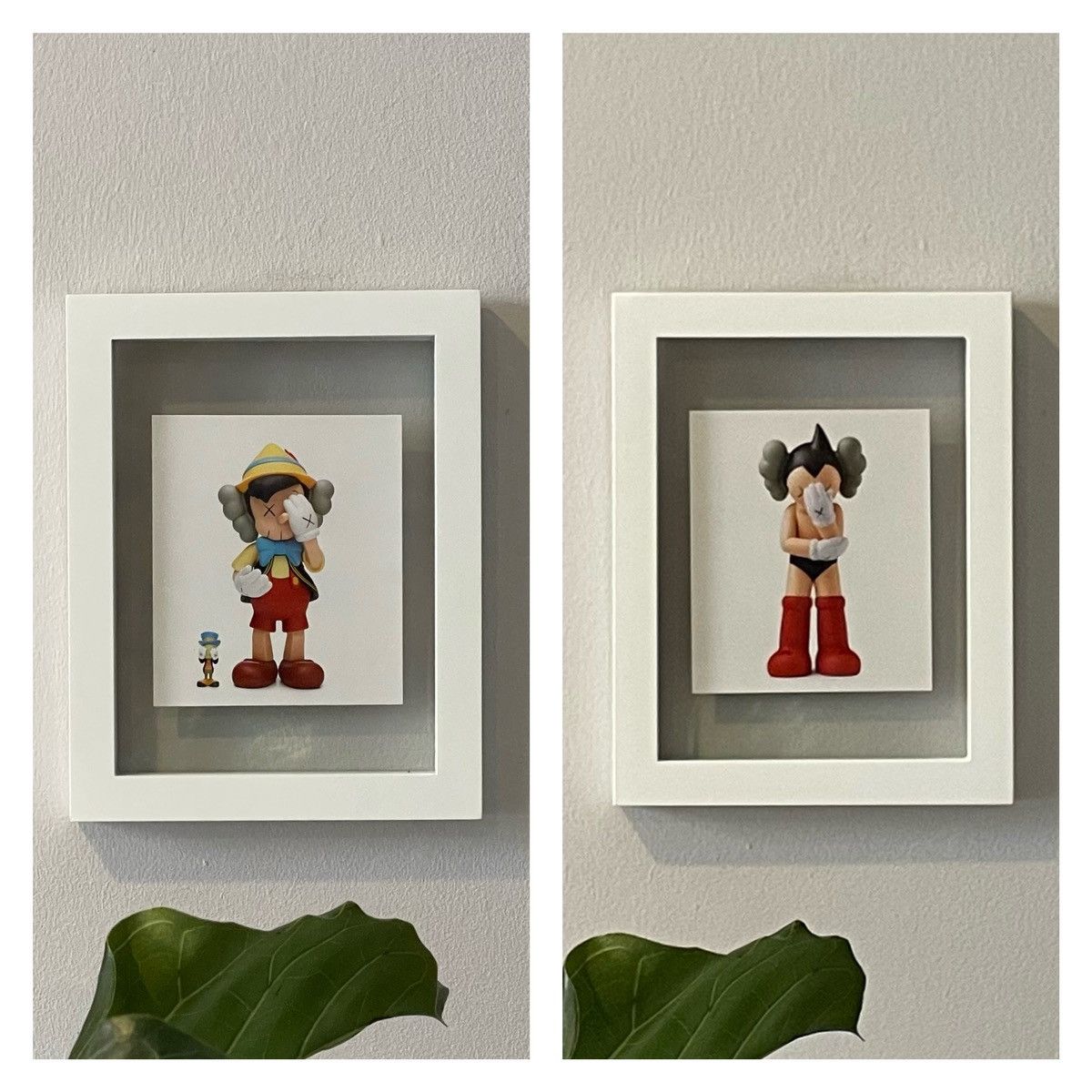 Kaws Kaws Astro Boy & Pinocchio Vinyl Figure Poster | Grailed