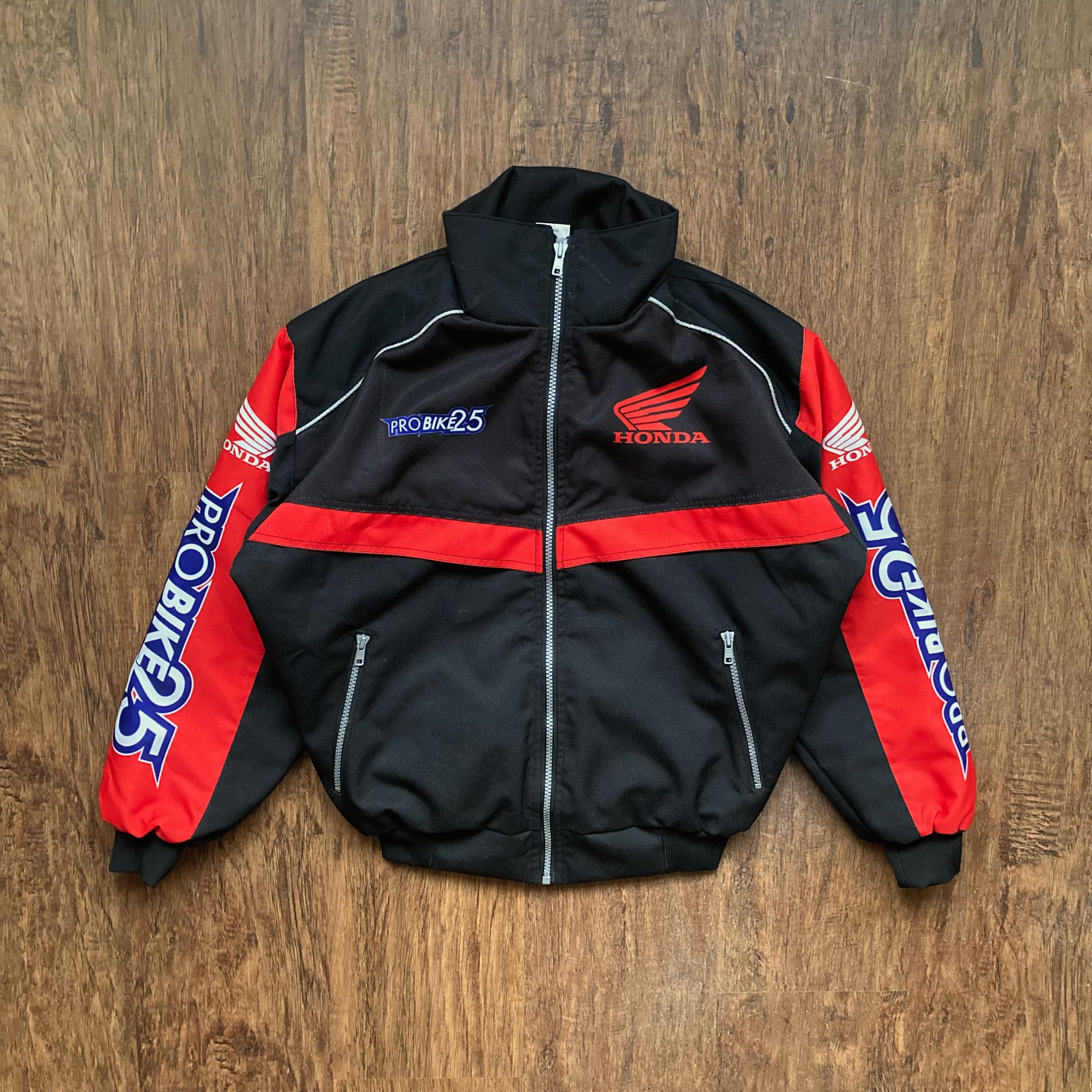 Honda × Made In Usa × Racing 90s Racing Honda Jacket Y2k USA Rare ...