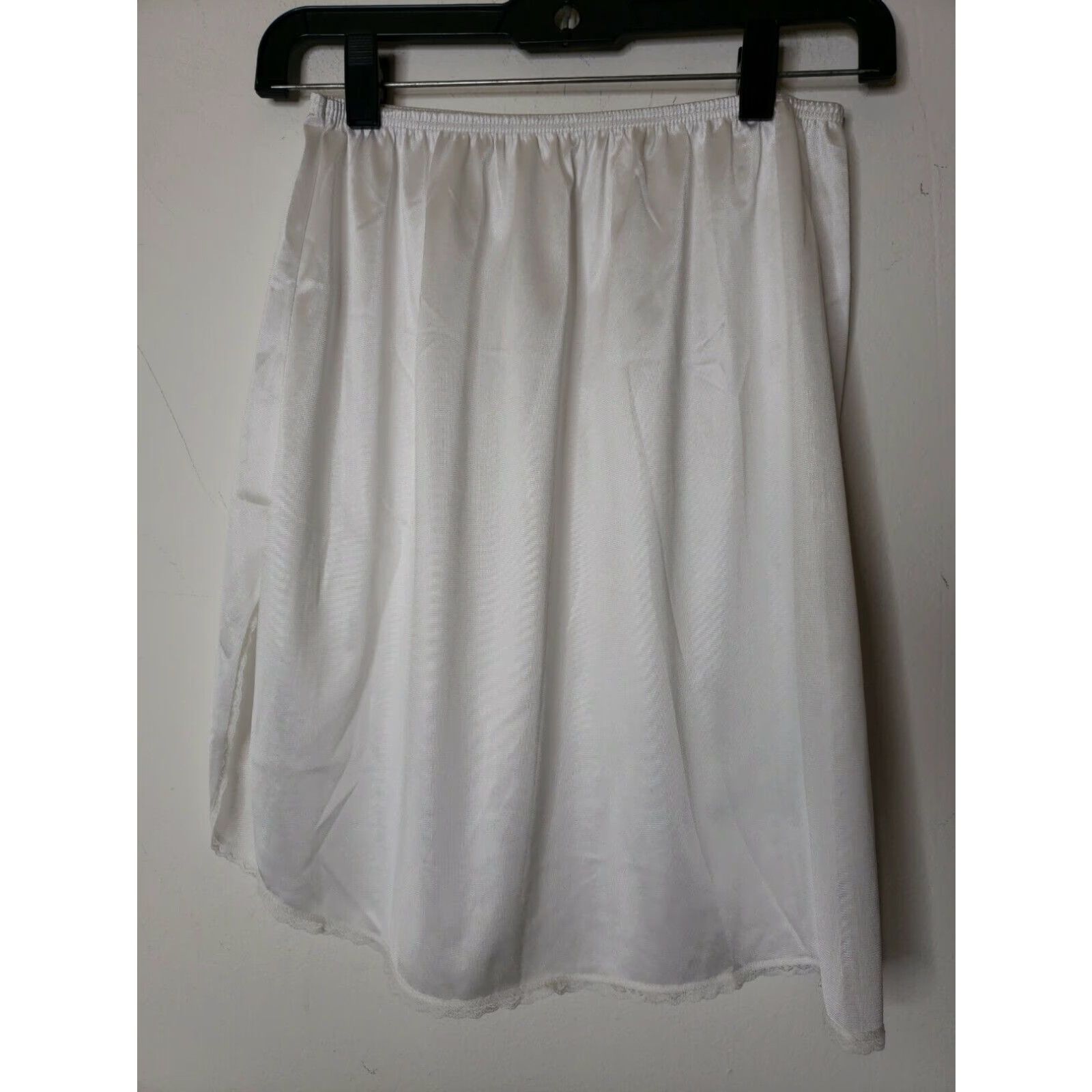 Vintage White Medium Size Unmentionables Mini Slip with Side Slit for ...