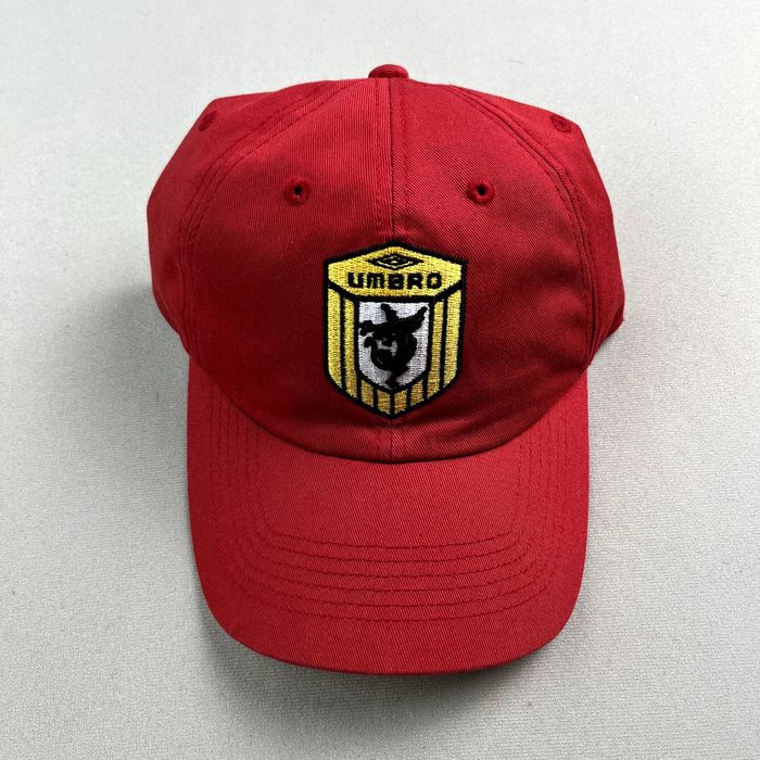 Umbro Umbro Hat Cap Red Logo Soccer Football Club England Sports | Grailed