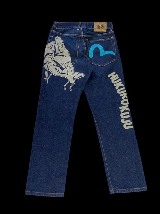Vintage Evisu Vintage Japanese Samurai Denim Pants | Grailed