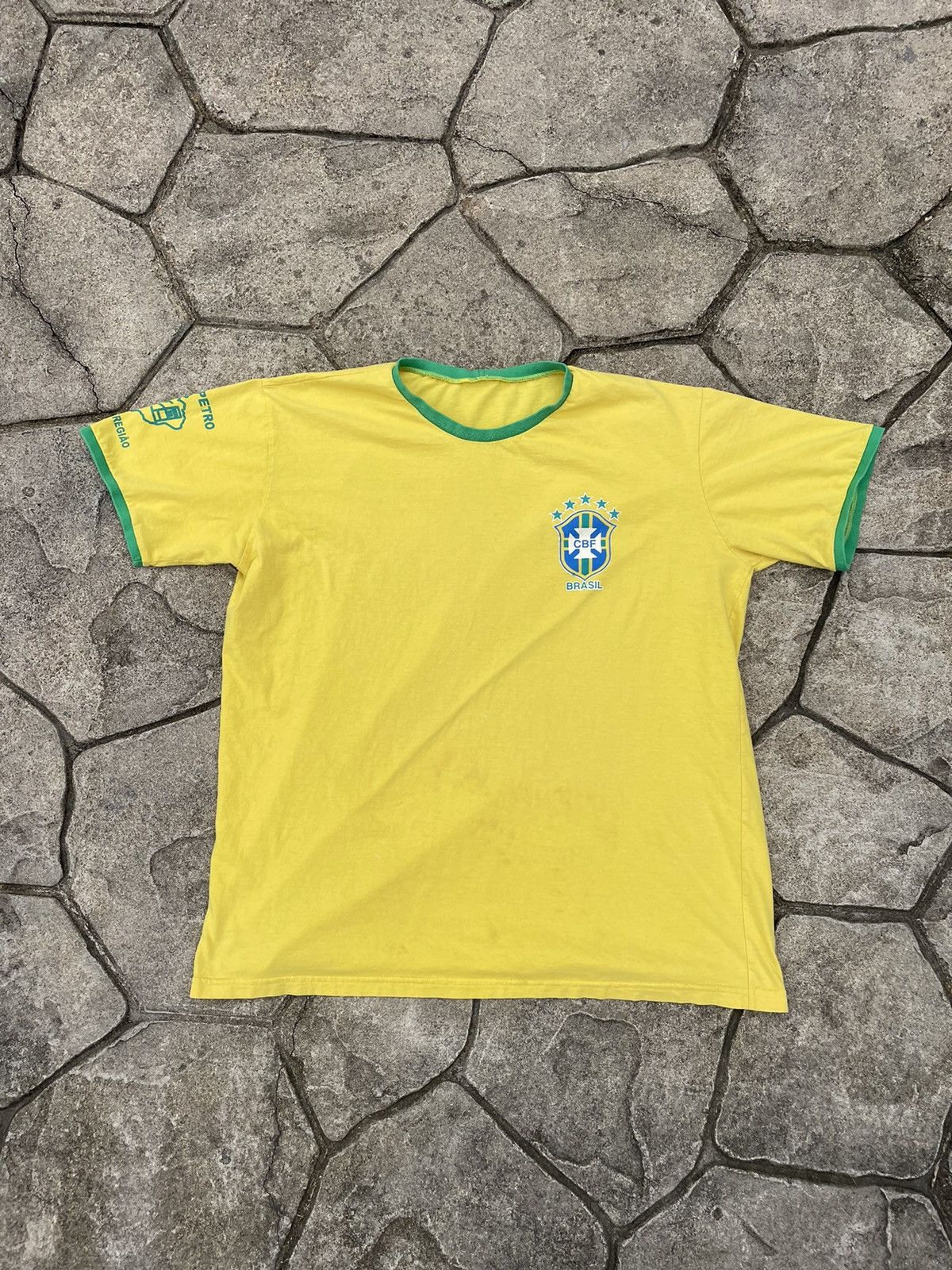 Soccer Jersey Vintage 90s Brazil Blokecore Soccer Jersey | Grailed