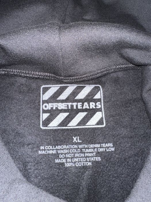 DENIM TEARS Denim Tears x Offset Wreath Hoodie | Grailed