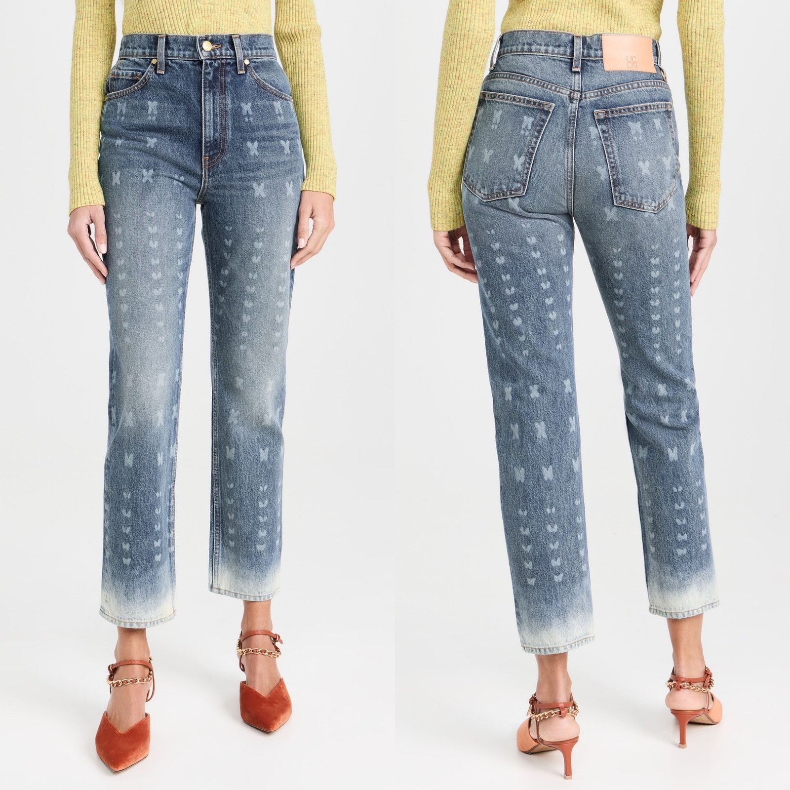 Ulla Johnson New Ulla Johnson The Elodie High Rise Wide Leg Jeans ...