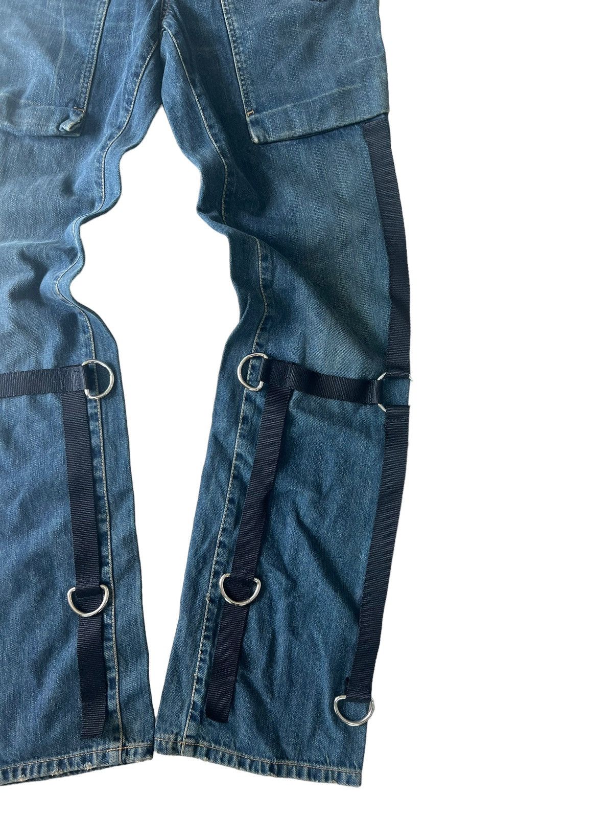 Dolce & Gabbana Dolce & Gabbana AW03 Harness Denim Carpenter Hanging ...