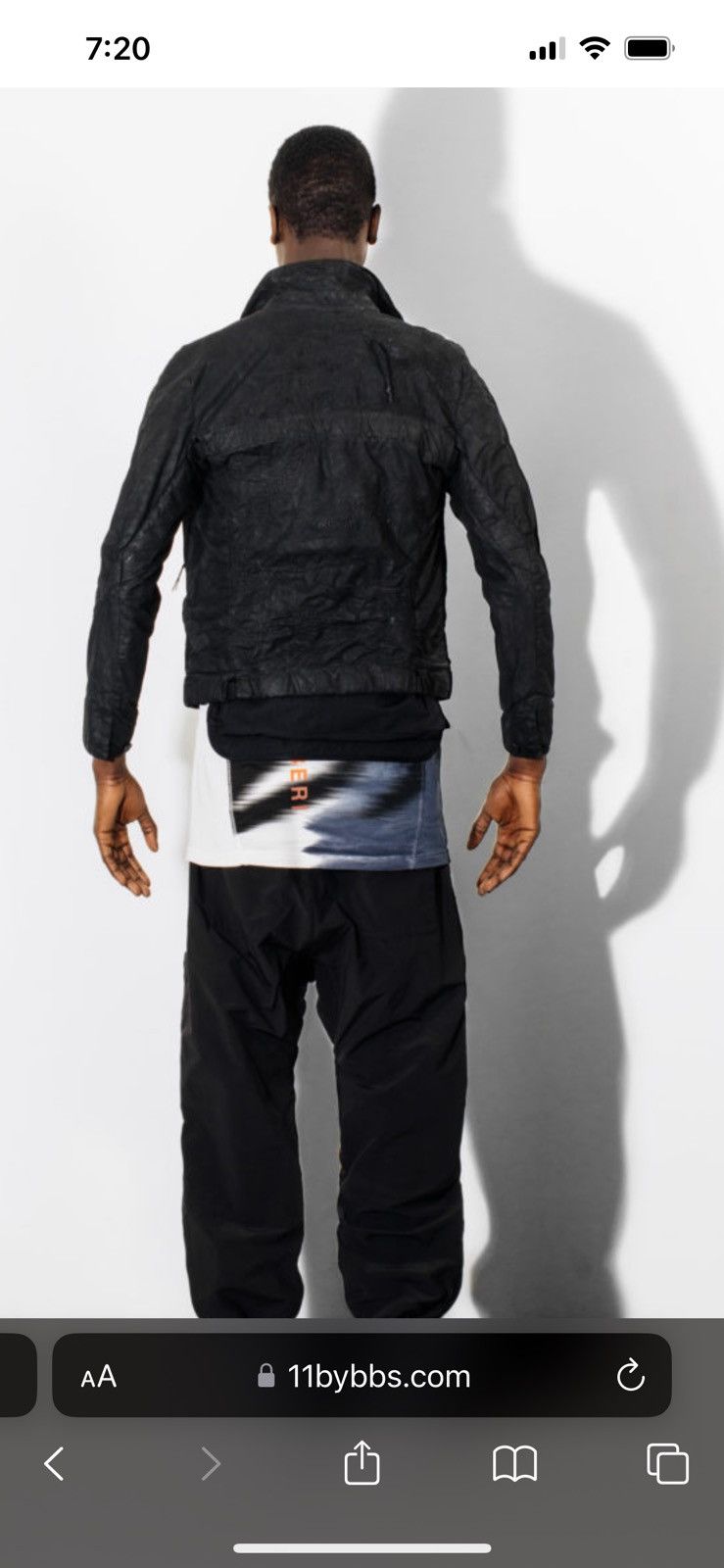 11 By Boris Bidjan Saberi Coated Jacket | Grailed