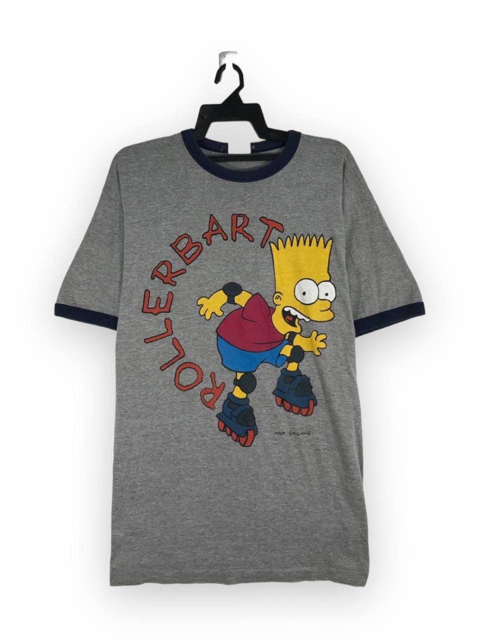 Vintage vintage bart simpsons roller blade mart groening | Grailed