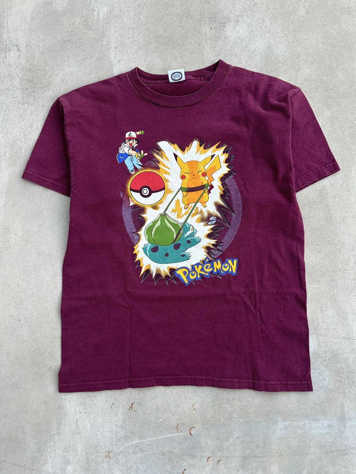 Vintage Vintage 90’s Pokemon Ash & Pikachu T-Shirt | Grailed