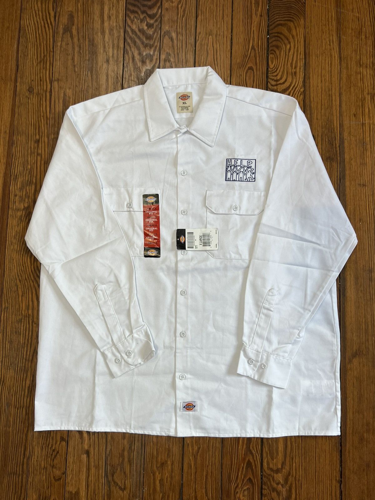 Vintage Dickies Keith Haring Button Up Work Shirt | Grailed