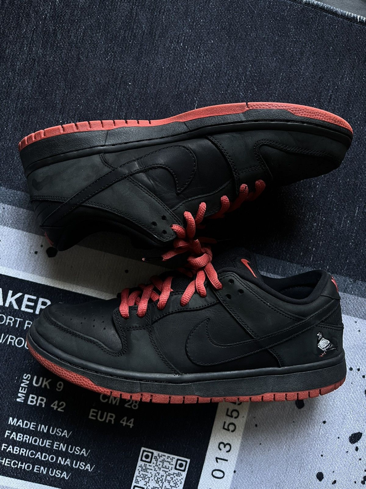 Nike Nike SB Dunk Low Black Pigeon | Grailed