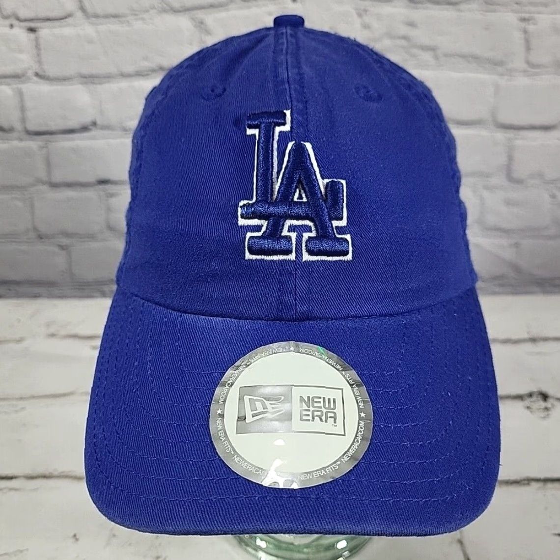 Vintage Authentic Classic Blue Adjustable Baseball Cap from LA New Era ...