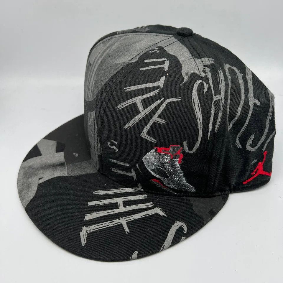 Jordan Brand Air Jordan Its the Shoes Black 7 1/2 Hat Fitted Cap Men ...