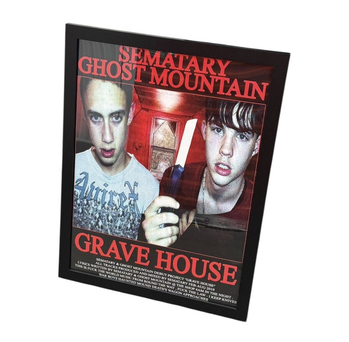 Haunted Mound Sematary Ghost Mountain Grave House Poster Haunted Mound ...