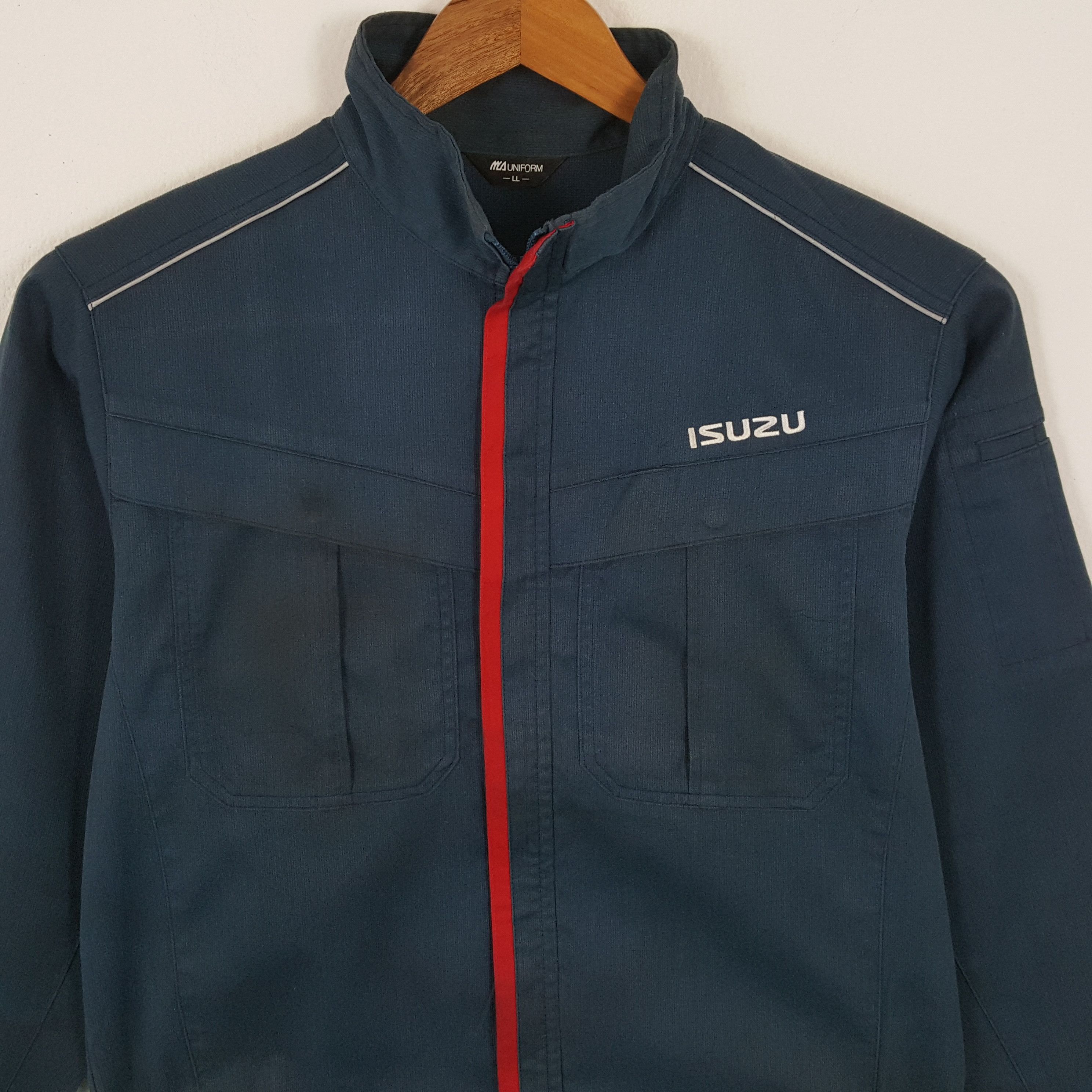 Racing × Vintage × Workers Vintage ISUZU Japanese Motorsports Crew Jacket | Grailed
