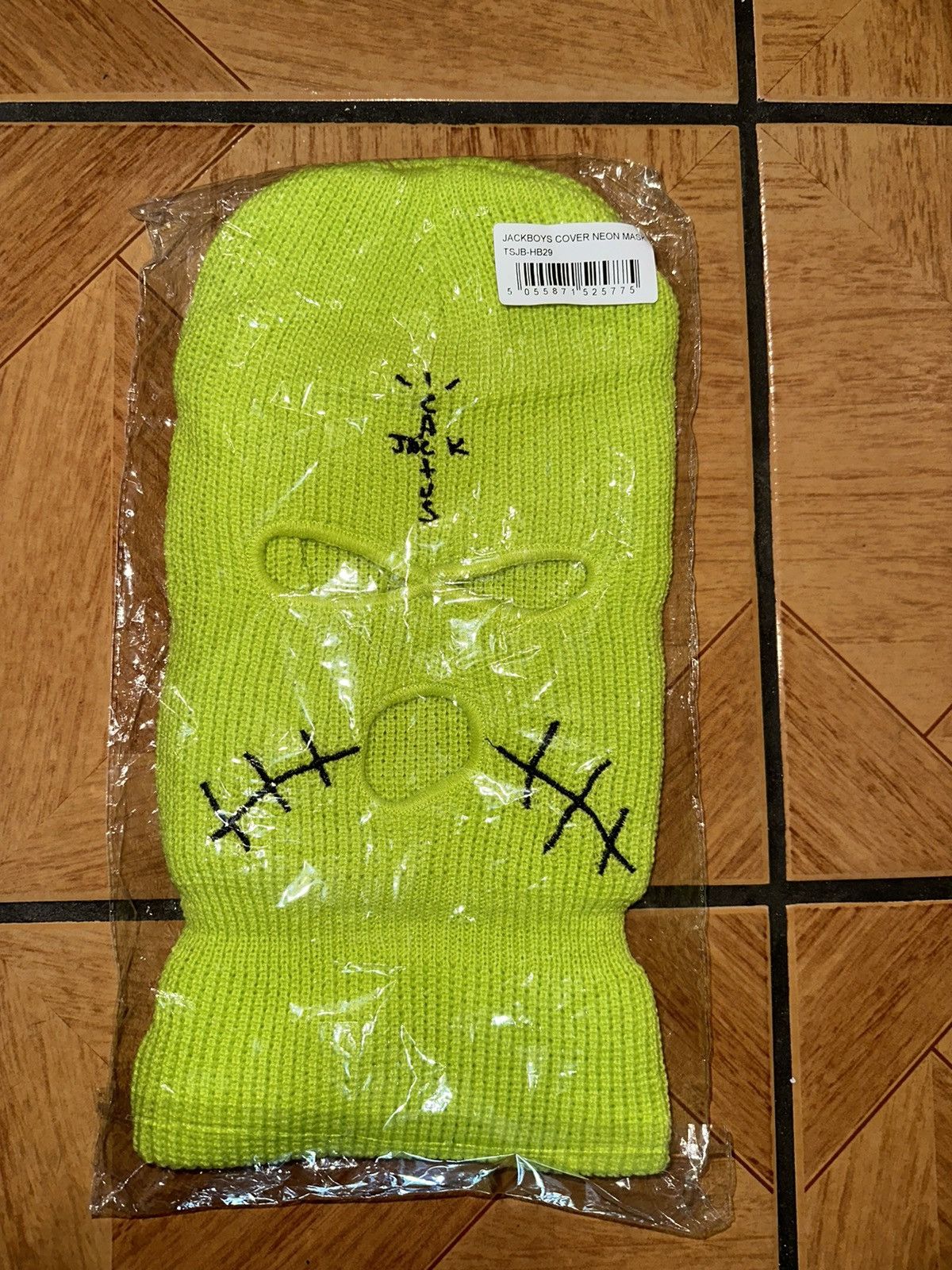 Travis Scott Travis Scott JACKBOYS Cover Neon Mask | Grailed