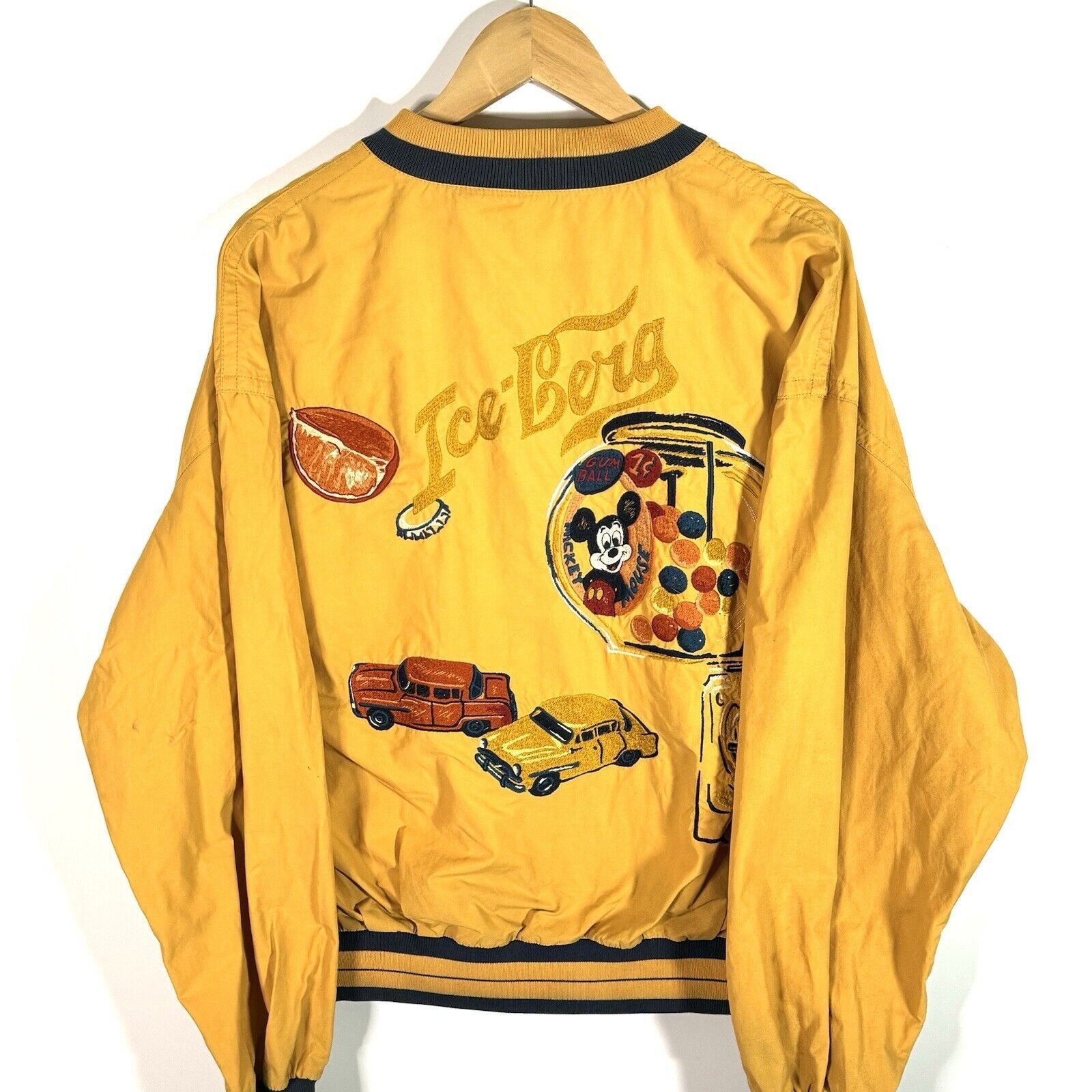 Iceberg VTG 1980’s Iceberg Mickey Gumball Jacket Made In Italy 54/L ...