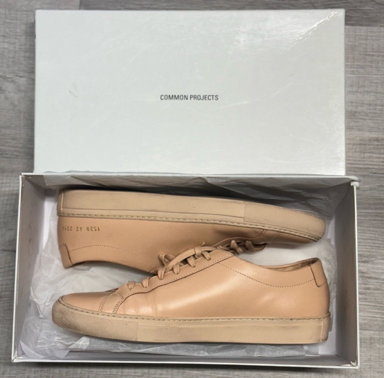 Common Projects Common Projects - Original Achilles Low Beige | Grailed