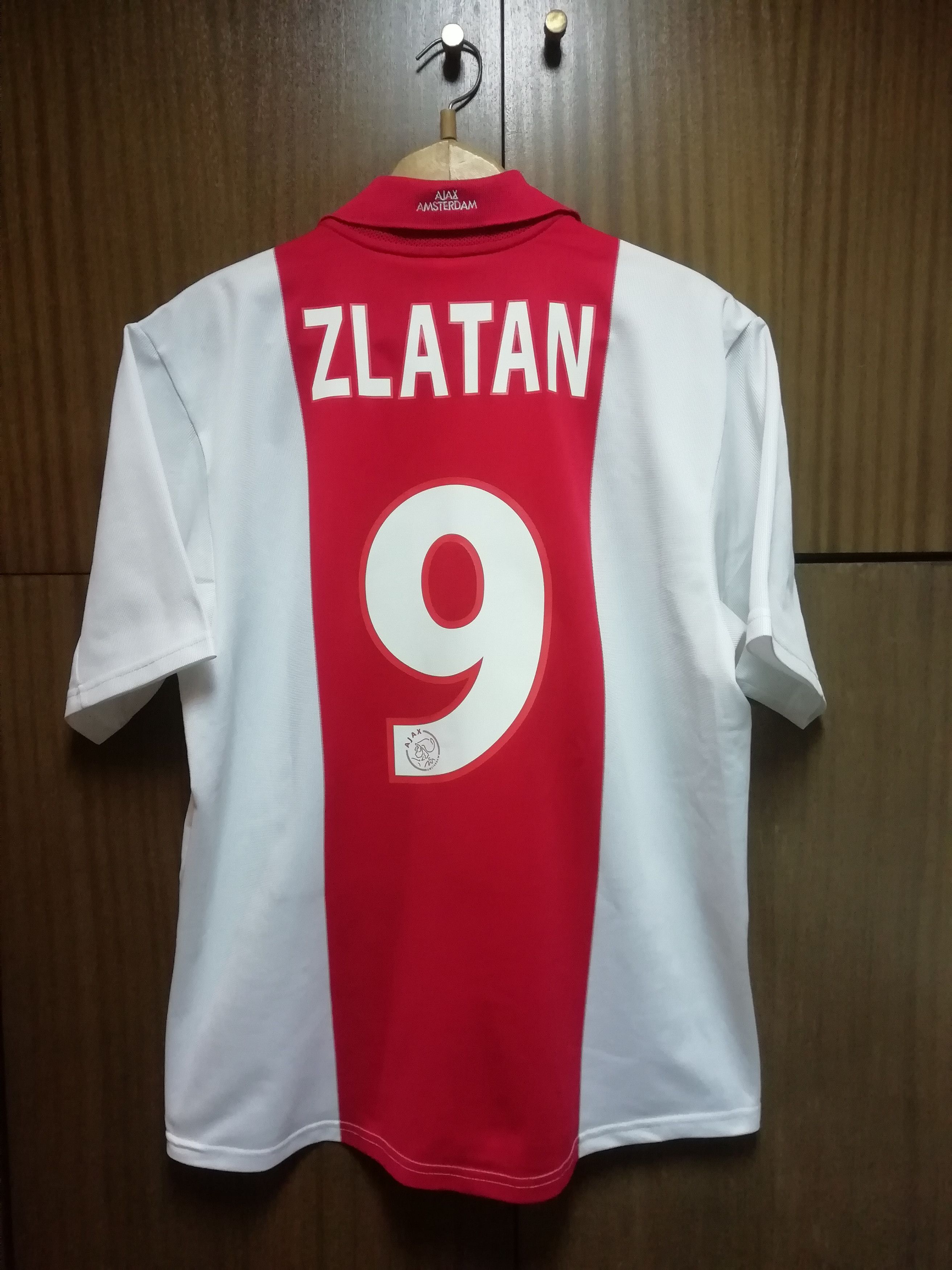 Adidas Ajax Zlatan Ibrahimovic Home 2001 2002 Adidas XL Rare | Grailed