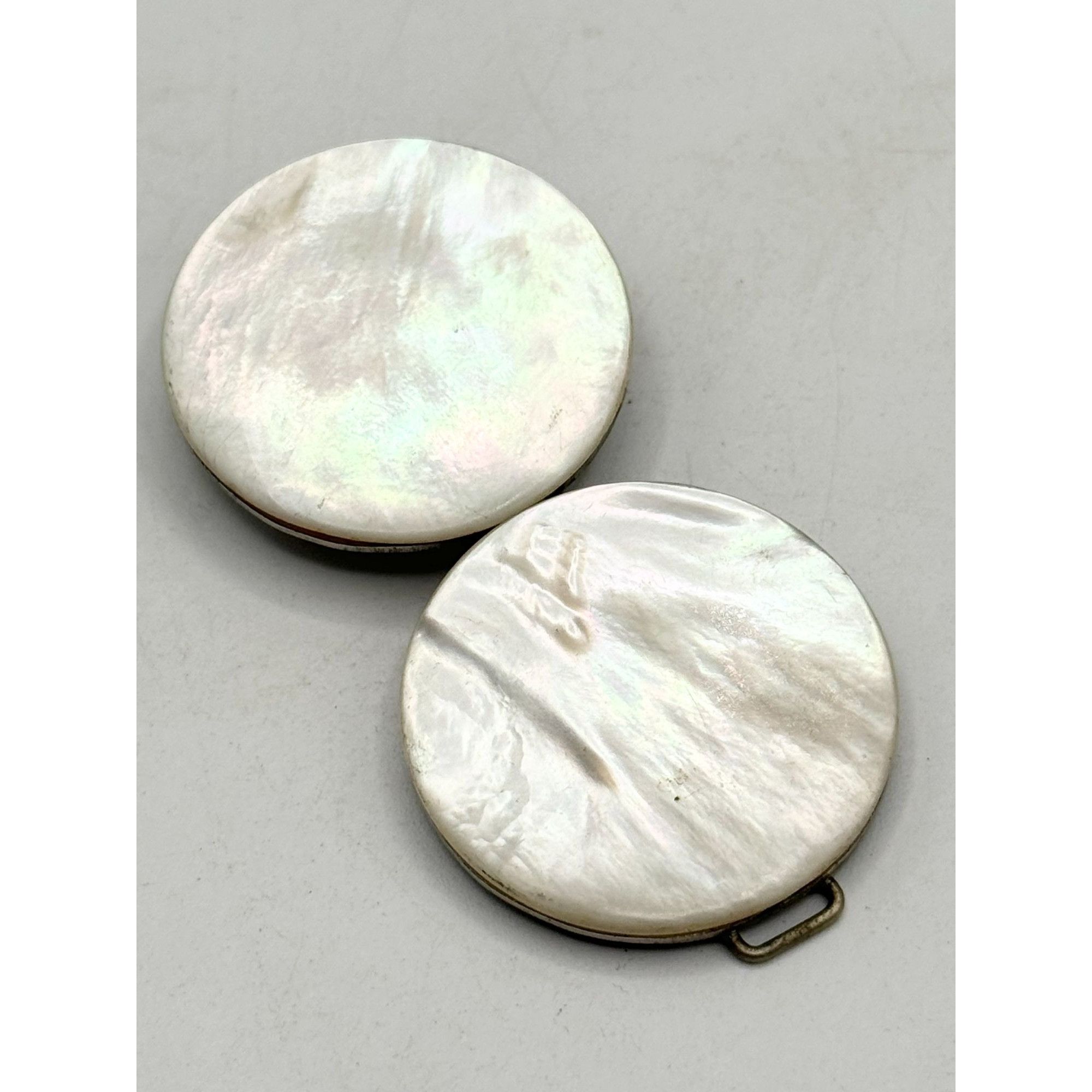 Vintage Estate mother of pearl abalone Shell belt buckle | Grailed
