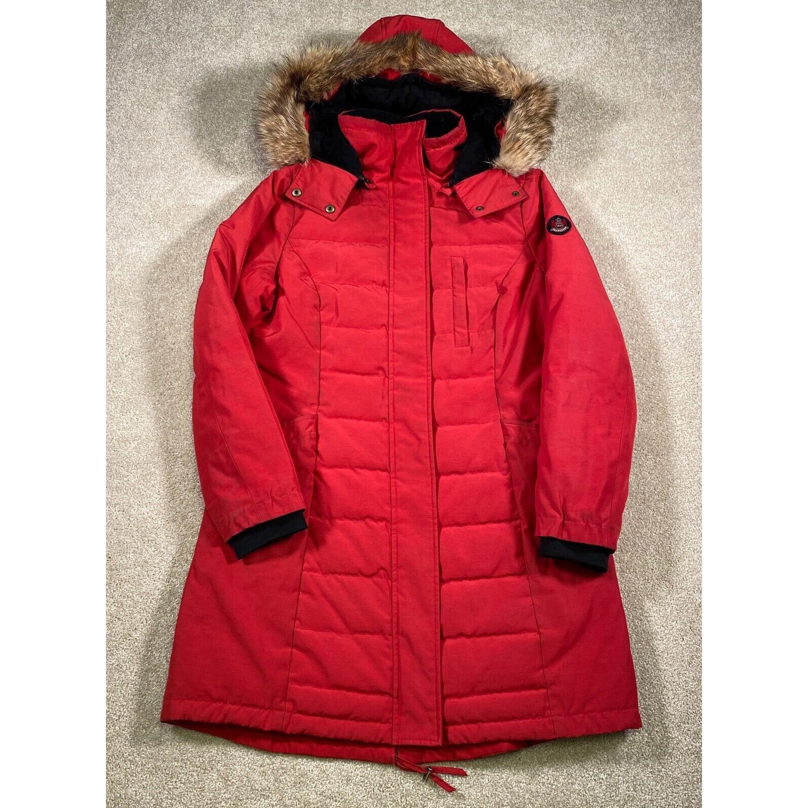 Pendleton Pendleton Jacket Women Small Red Puffer Hood Coat Outdoor ...