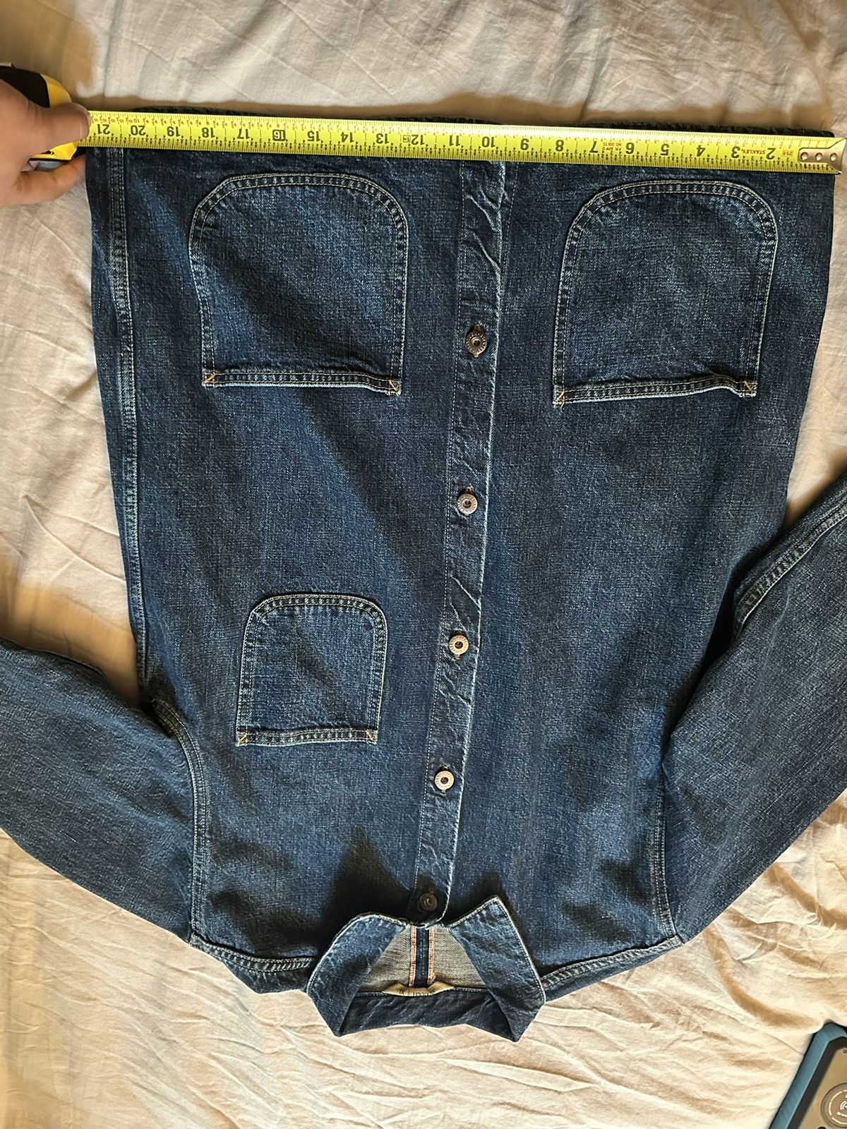 3sixteen × Blackstock & Weber Blackstock & Weber X 3sixteen Denim Chore ...
