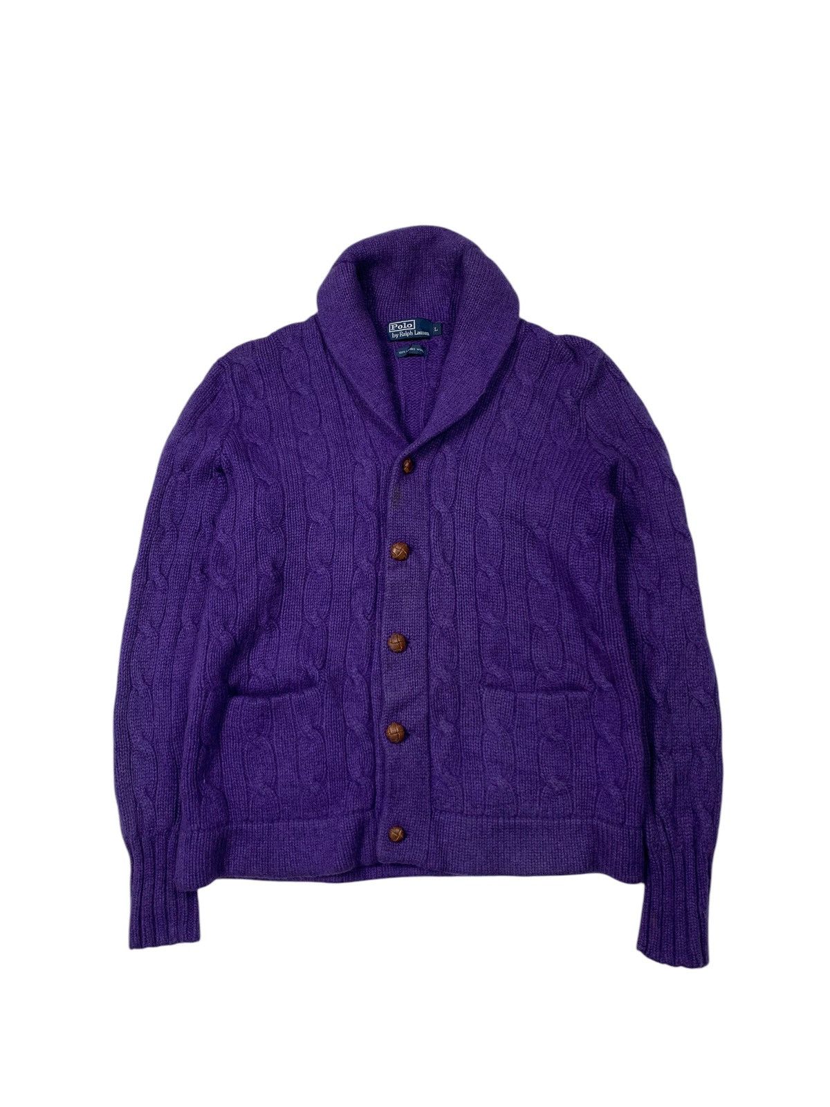 Polo Ralph Lauren × RRL Ralph Lauren 💸NEED GONE💸 Polo Ralph Lauren shawl knit | Grailed