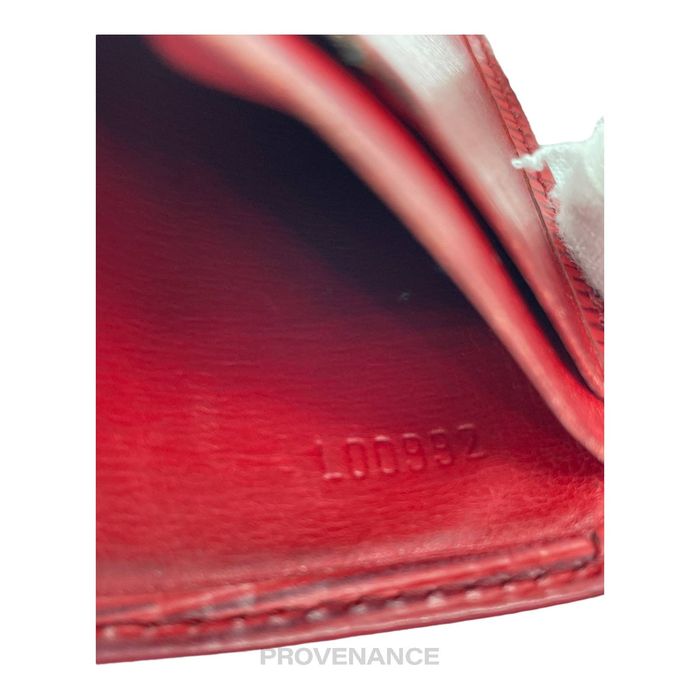 Louis Vuitton 🔴 Louis Vuitton Card Holder Wallet - Red Epi Leather ...