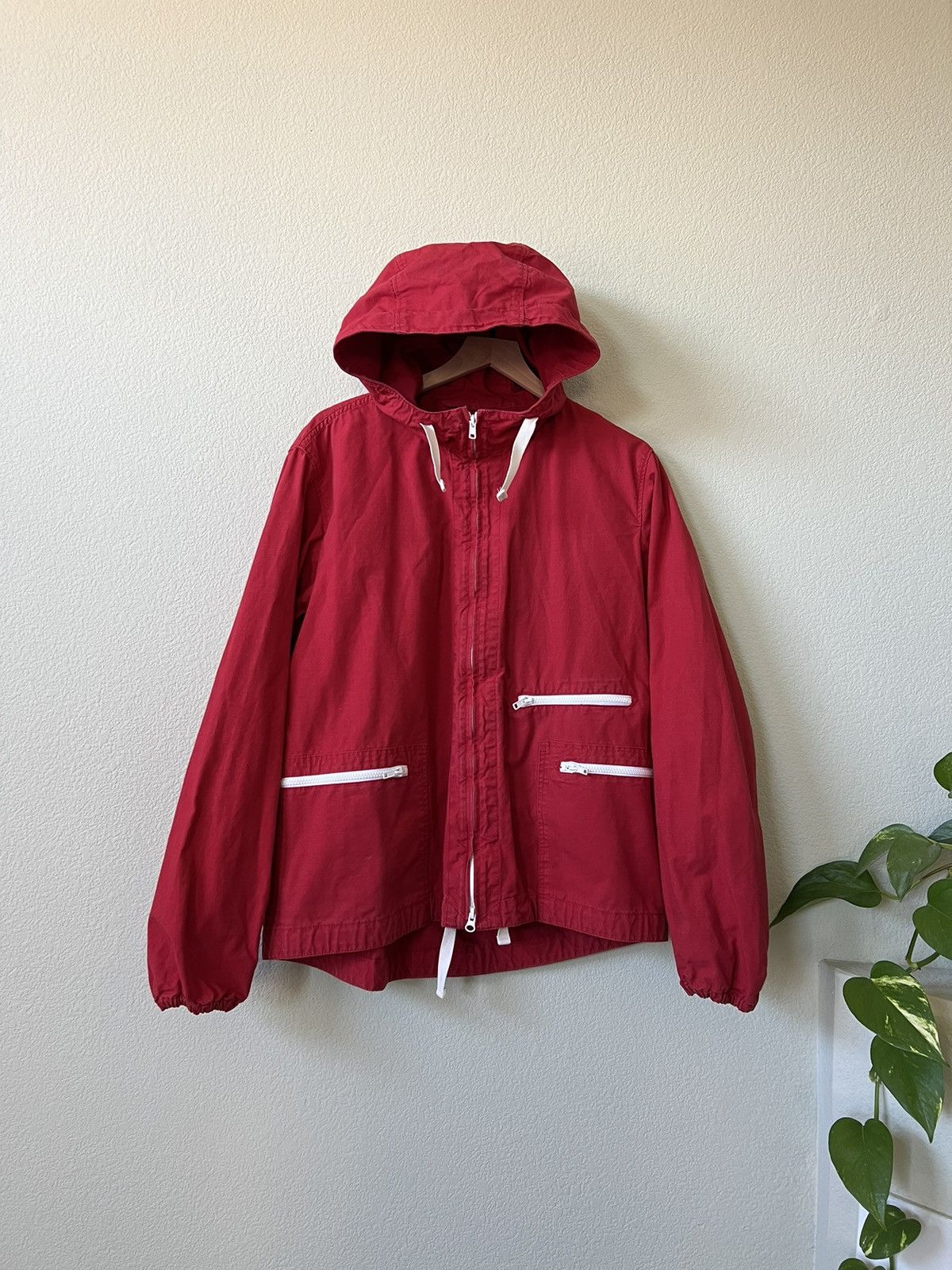 Engineered Garments Engineered Garments red smock jacket | Grailed
