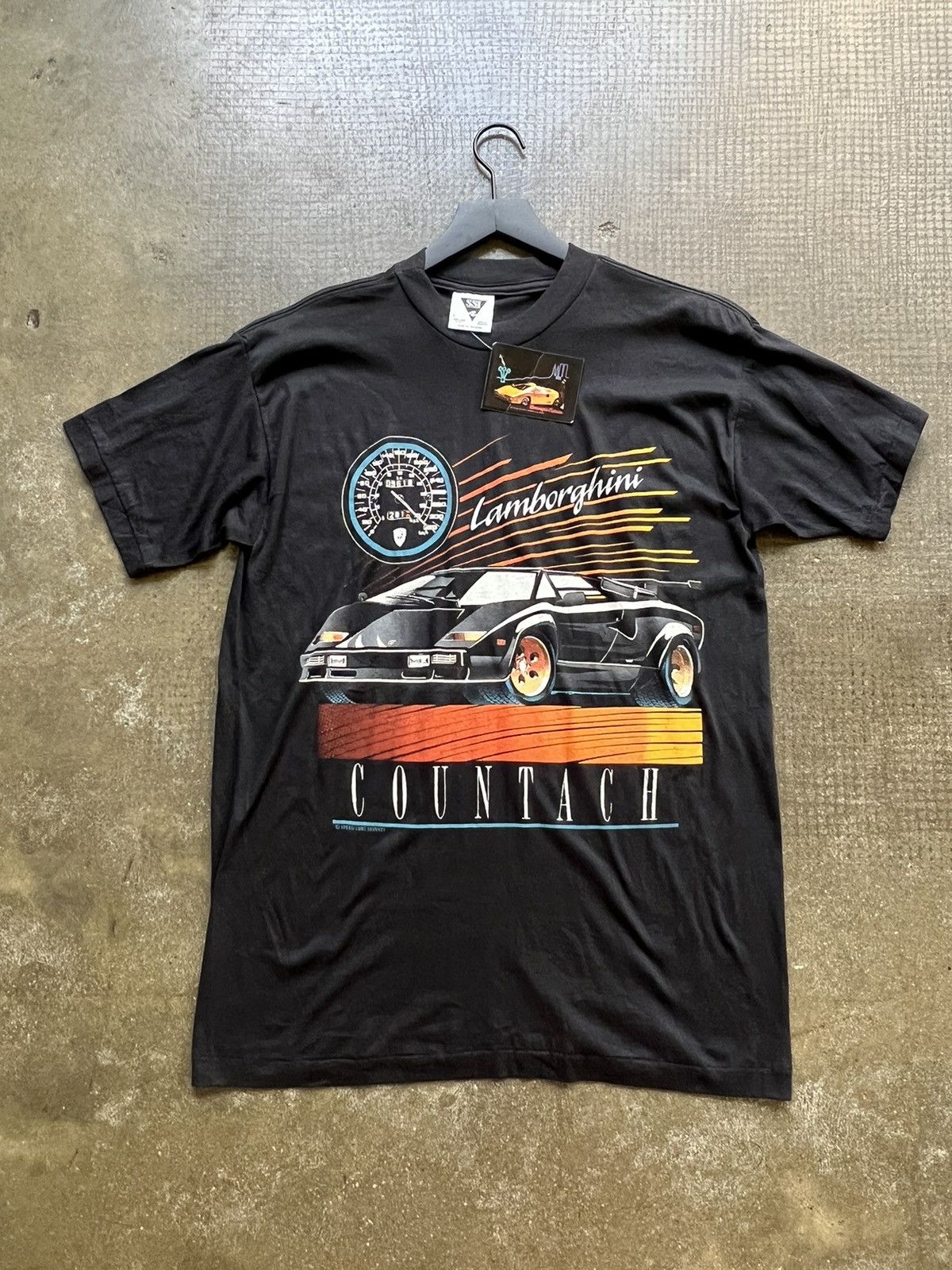 Lamborghini × Racing × Vintage Vintage Lamborghini Countach ssi 1990’s ...