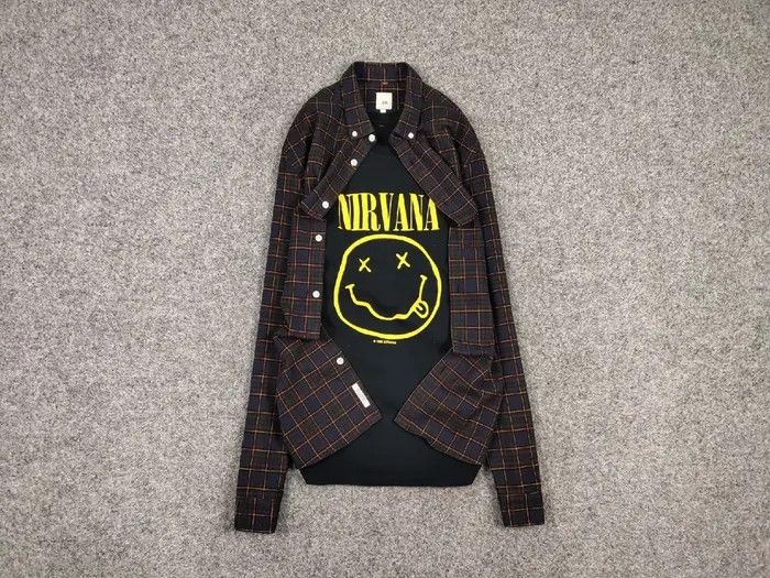 Flannel Vintage Flannel Shirt Travis Scott Style Y2k Style | Grailed