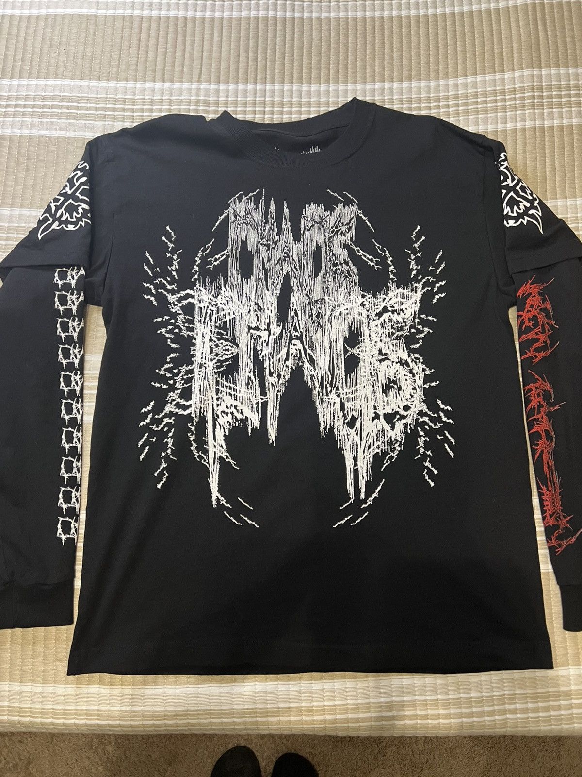 Ken Carson Ken Carson “A Great Chaos” Tour Longsleeve Shirt | Grailed